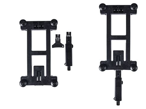 Basil Mik 20 Adapterplatte Schwarz Accessoires Pour Paniers Bmo