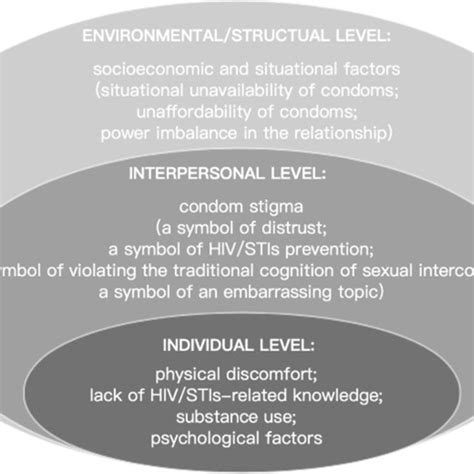 Barriers To Condom Use In Three Levels According To The Social Ecology