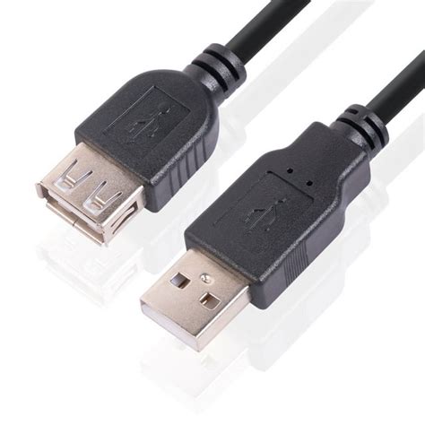 Usb 20 Male To Female Extension Data Wire Data Transmission Line