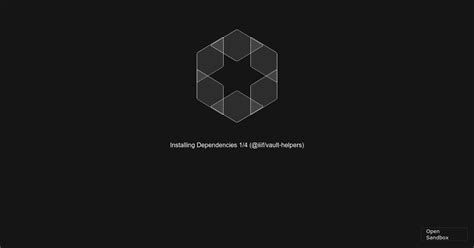 Vault Objects Demo Codesandbox