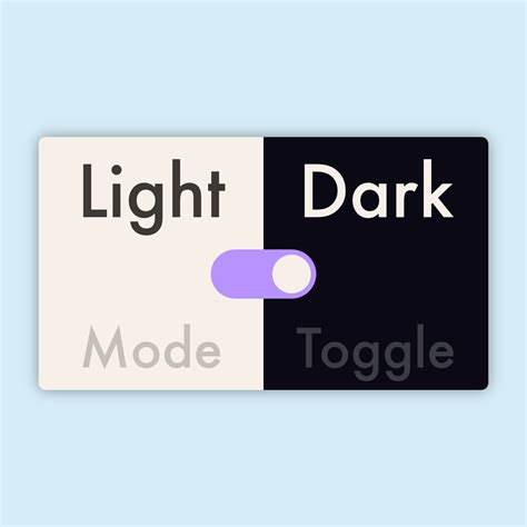 Switch Between Light And Dark Modes With Html Css And Javascript