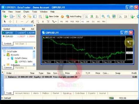 Cara Instal Metatrader Atau Mt4 Octafx YouTube