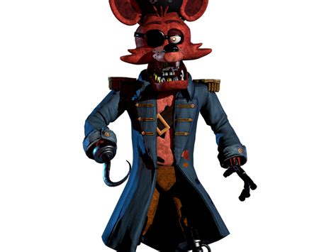 (C4D,FNAF) Captain Foxy by alexbonilma on DeviantArt