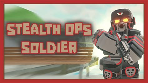 New Stealth Ops Soldier Skin Roblox Tds Youtube