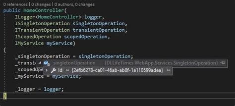 Injection De Dépendances Dans Aspnet Core Softfluent