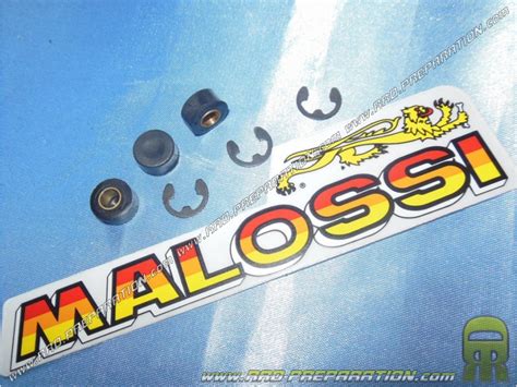 Juego de 3 silentblocks antivibración MALOSSI para embrague MAXI DELTA
