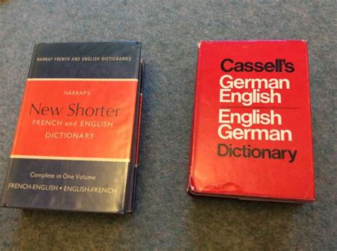 FreelyWheely Vintage Large Dictionaries