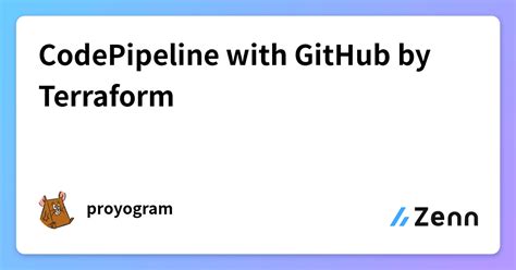 Codepipeline With Github By Terraform