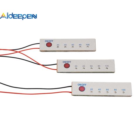 Aideepen 1s 3s 4s Li Ion Battery Percentage Indicator Battery Level