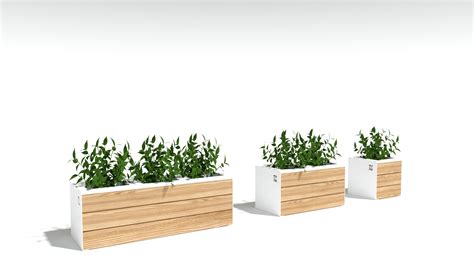 Jardinière Bois Cub