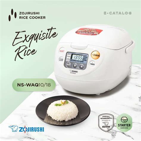 Promo Zojirushi Ns Waq18 Wd Rice Cooker Digital Fuzzy Logic 1 8