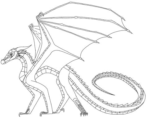 Full Body Rainwing Base By Fanwonk On Deviantart