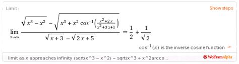 Help Solving Infinite Limit Homework Statement