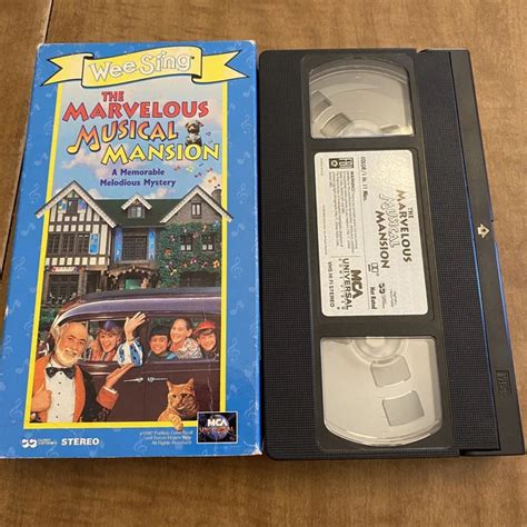 Wee Sing Marvelous Musical Mansion Vhs Video Live Action Melodious