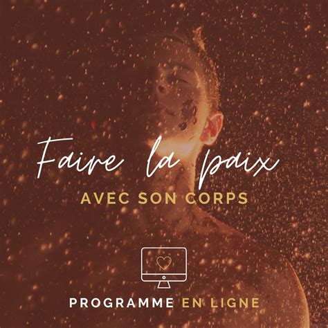 Faire La Paix Avec Son CORps Formation Danse Et Sens Patricia Olive