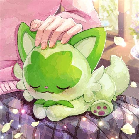 Pin De Dharia Daughter En Sprigatito Cute En 2025 Cosas De Pokemon