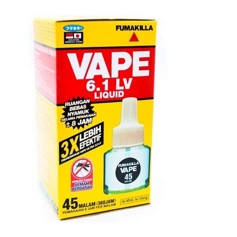 Vape Liquid Elektrik Refill Anti Nyamuk Vape 45 Hari Refill Shopee