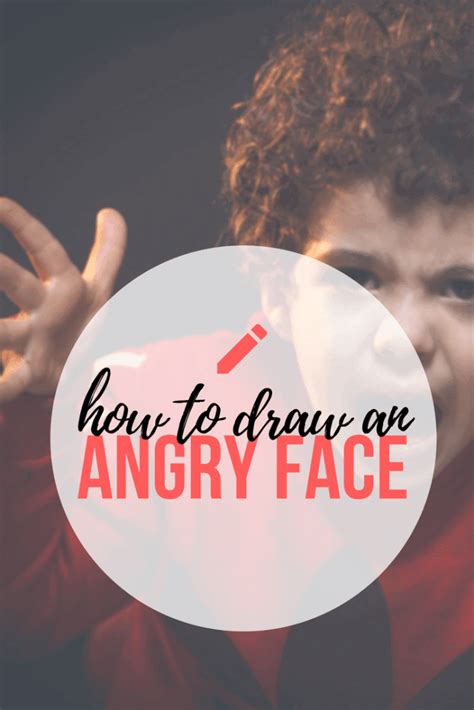 How To Draw An Angry Face With Examples Don Corgi