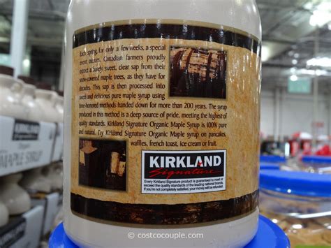 Kirkland Signature Organic Maple Syrup