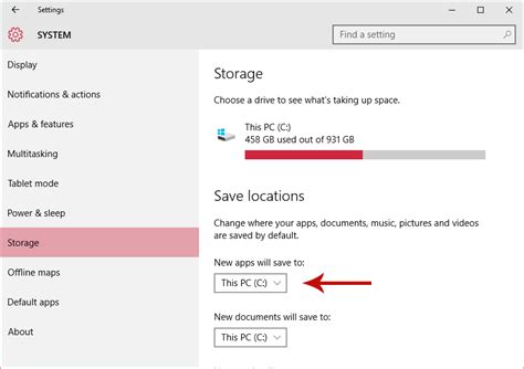 How To Change The Default Install Location For Store Apps In Windows