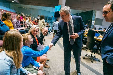 Mandy Hambly Receives Mayors City Builder Award Glen Gower Councillor Conseiller