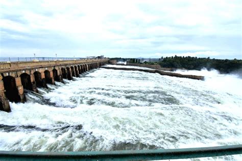 70000 Cusecs Of Water Released From Krs Reservoir