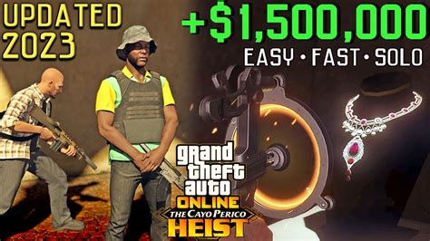 NEW Cayo Perico Heist EASY SOLO GUIDE GTA 5 Online YouTube