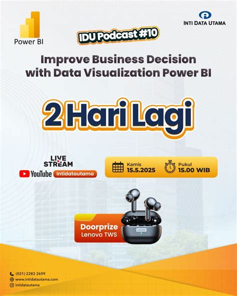 Powerbi Businessanalytics Idupodcast10 Datavisualization Erpindonesia… Inti Data Utama