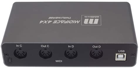 MIDITECH MIDI Face 4x4 Thru Merge MIDI DAW Kontroler Kytary Cz