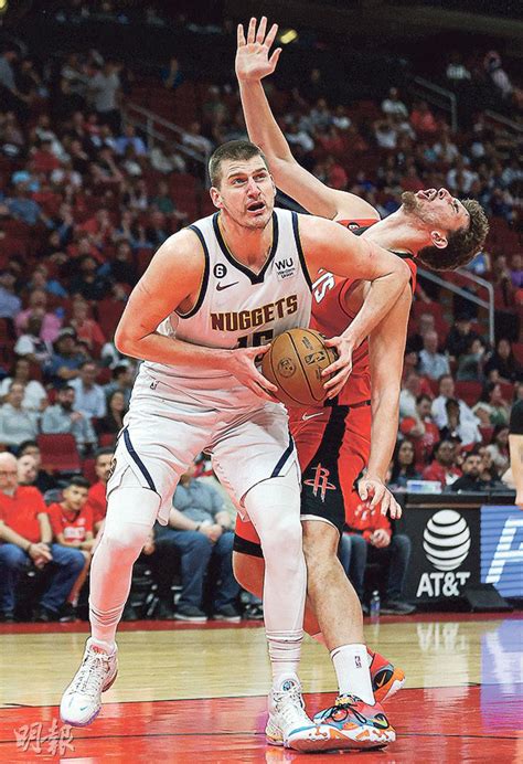 約基治百次三雙 Nba史上第6人 領金塊炒火箭續居西一 20230302 體育 每日明報 明報新聞網
