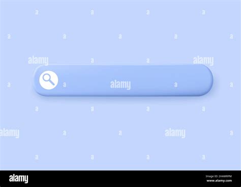 3d Search Bar Stock Vector Image And Art Alamy