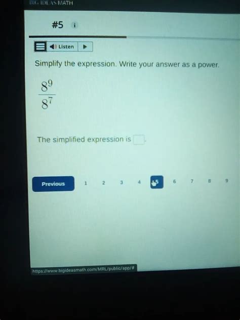 Simplify The Expression Write Your Answer Studyx