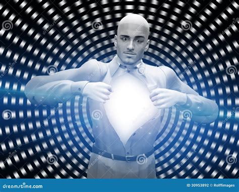 Man Reveals Whats Underneath Stock Illustration Illustration Of Copy Concept 30953892