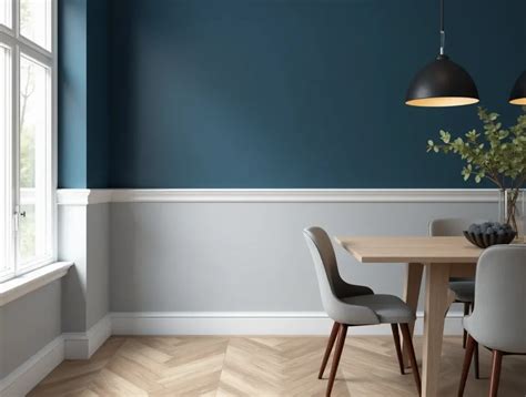 Dining Room Color Schemes Chair Rail