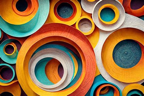 Premium Photo Abstract Illustrations In The Form Of Geometric Triangles And Polygons Creating