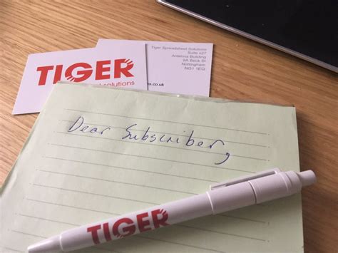 Tiger Spreadsheet Solutions For Tigerspreadsheets Tigspreadsheets Twitter — Db