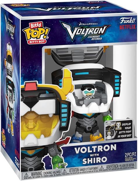 Funko Pop Bitty Bots Voltron Voltron With Shiro Toys