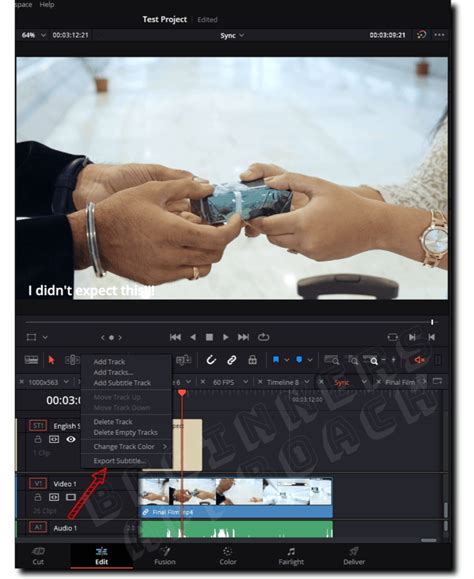 How To Export Subtitles In Davinci Resolve Quick Ways