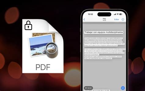 cómo copiar texto de un pdf bloqueado en el iphone ipad o mac