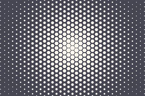 Premium Vector Triangular Shapes Halftone Texture Rounded Frame Abstract Background