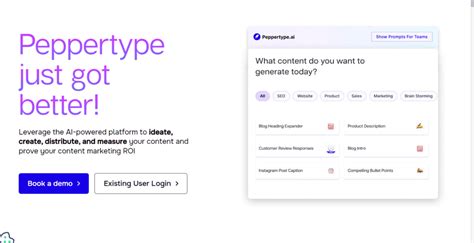 Peppertype Ai Review Ai Powered Content Generation Lousion