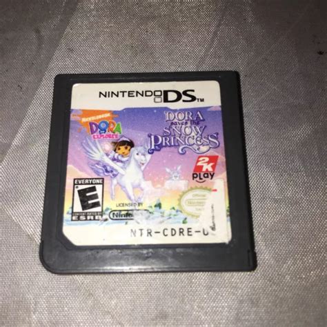 Dora The Explorer Dora Saves The Snow Princess Nintendo Ds Game Tested