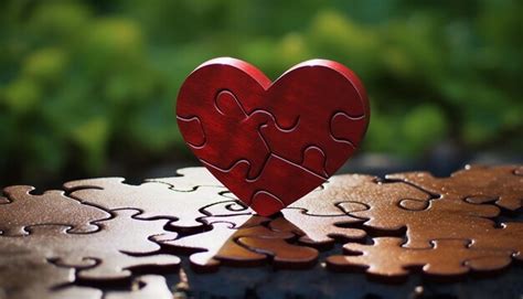 Uma Imagem De Duas Peças De Quebra Cabeça Que Se Encaixam Perfeitamente