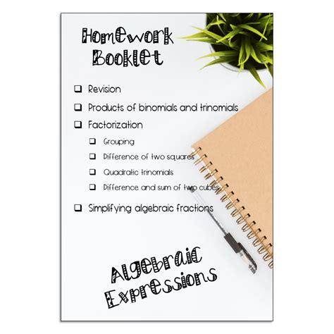 gr 10 algebraic expressions teacha
