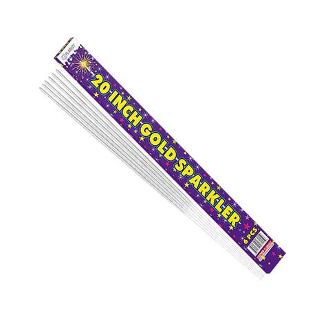 20 Inch Gold Sparkler Pyro Dudes Consumer