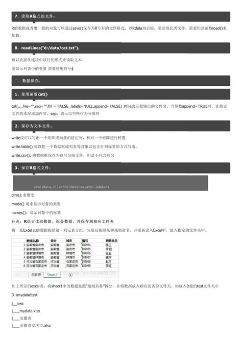 R语言数据读取以及数据保存方式12509 Kb 其他 卡了网