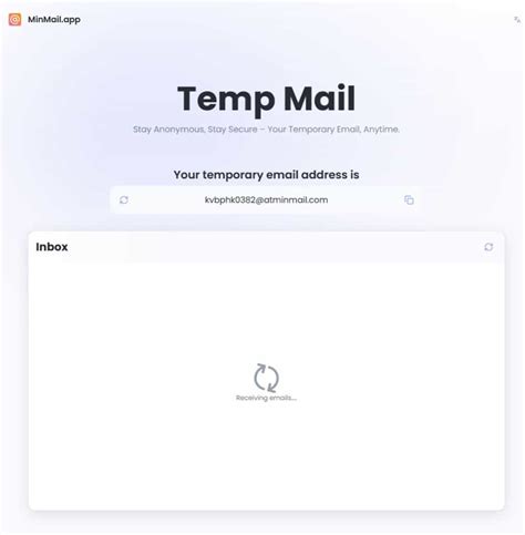 Minmail Temp Mail