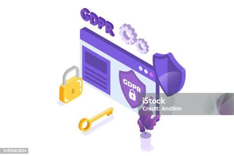 一般的なデータ保護規制 Gdpr 等尺性概念ベクトルの図 Eu一般データ保護規則のベクターアート素材や画像を多数ご用意 Eu一般データ