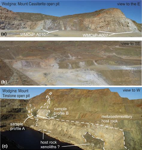 17 A View To The E On The Wall Of The Mount Cassiterite Pegmatite Open Download Scientific