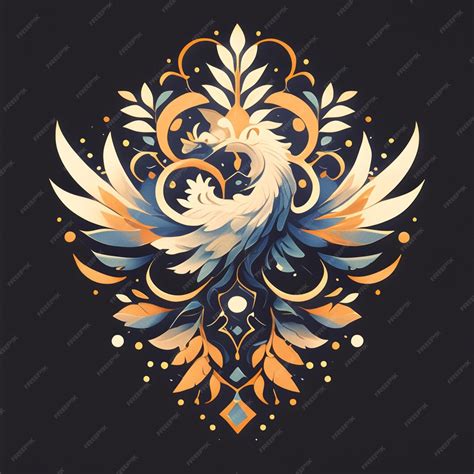 Classical Motifs With Symmetrical Shapes Premium Ai Generated Vector